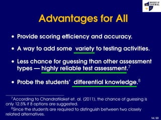 Types of Assessment: Matching Questions | PDF