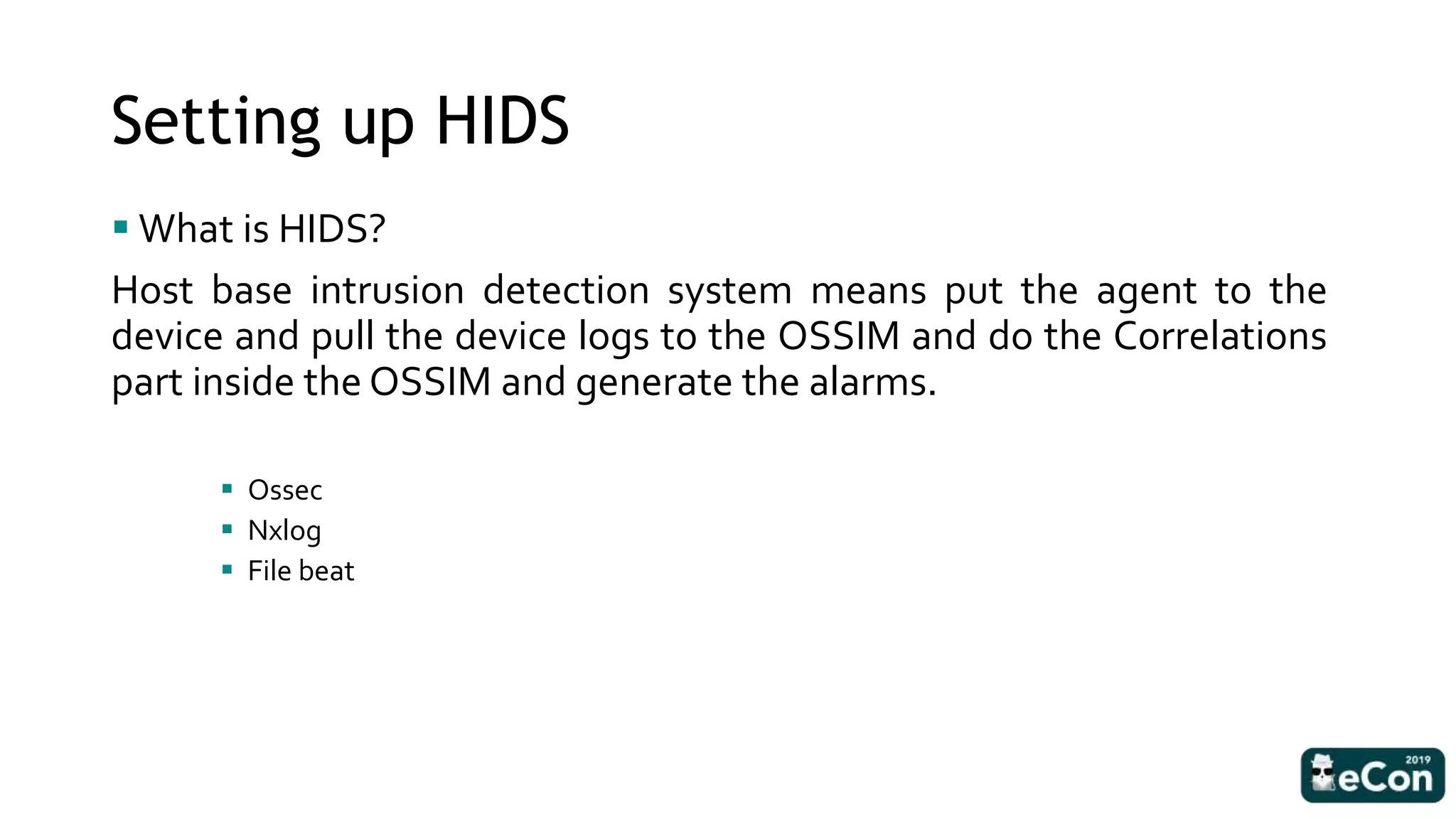 Continuous monitoring with OSSIM | PPTX
