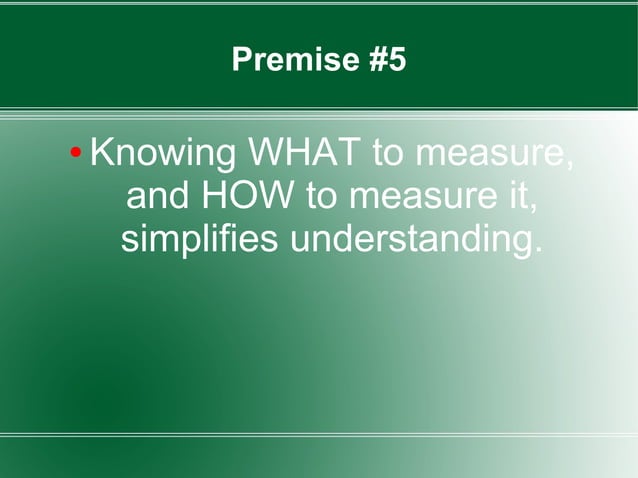 Econ Presentation 1 - Five Premises | ODP