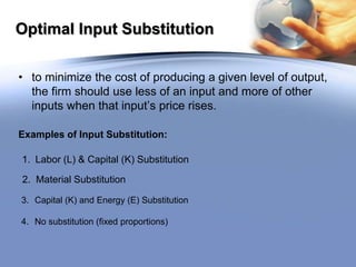 The Production Process and Control | PPTX