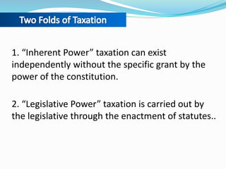 Taxation | PPTX