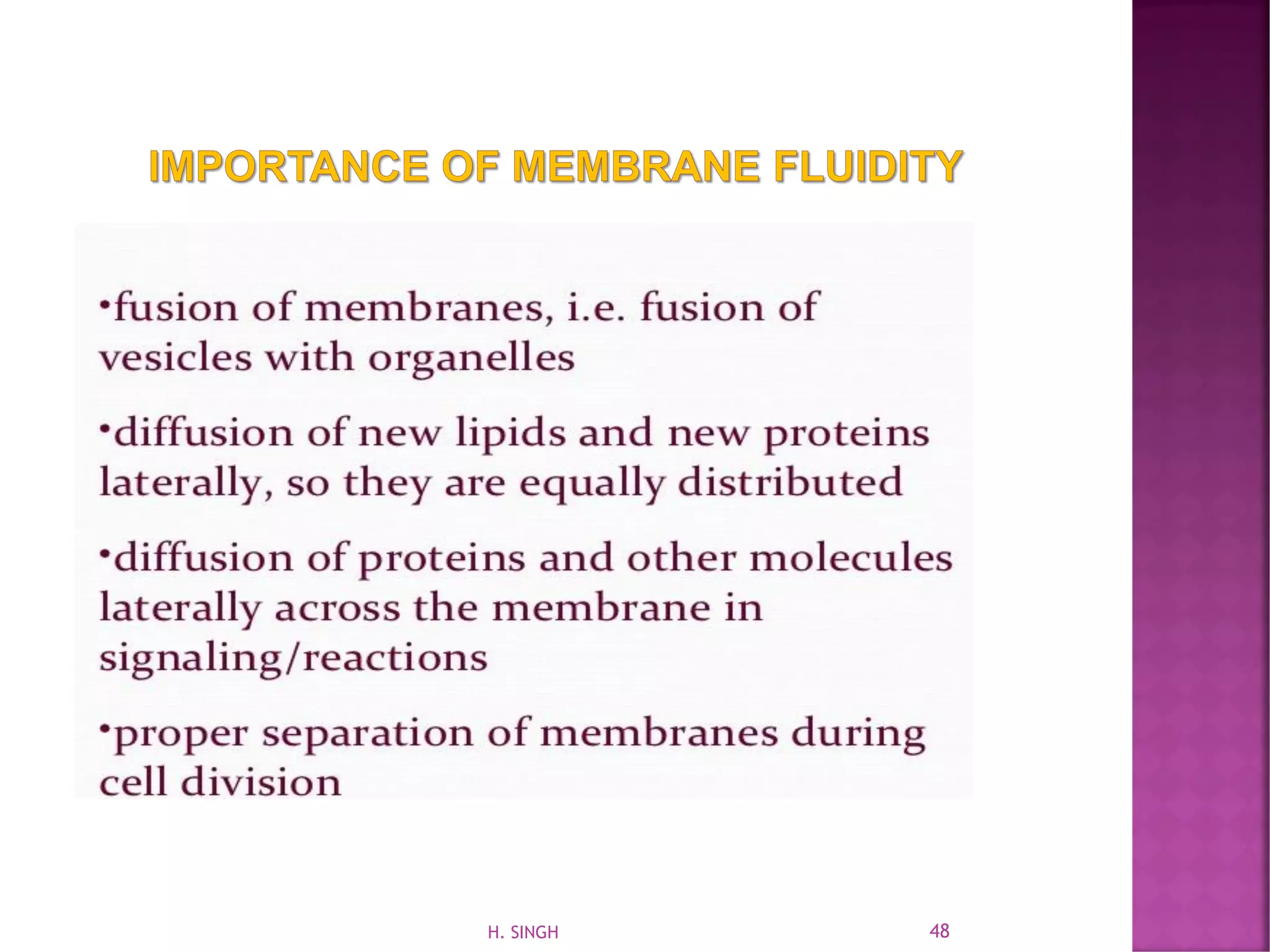 Plasma Membrane (Structure and Functions) | PDF