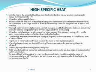 E content 6 the water and its properties converted (1) | PDF