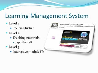E-content Development @ Uthm | PPTX