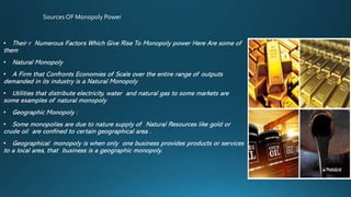 MONOPOLY MARKET | PPTX