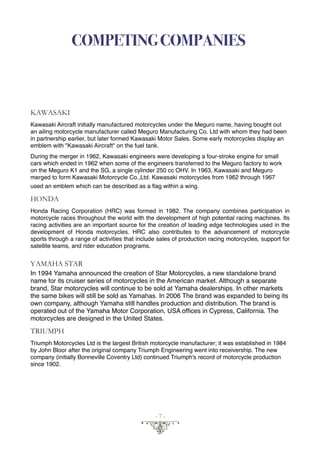 Report on Royal Enfield Motorcycles | PDF