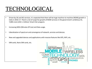 PESTLE ANALYSIS ON TELECOM | PPTX
