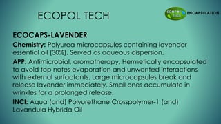Ecopol tech portfolio of personal care and cosmetic polymers and ...