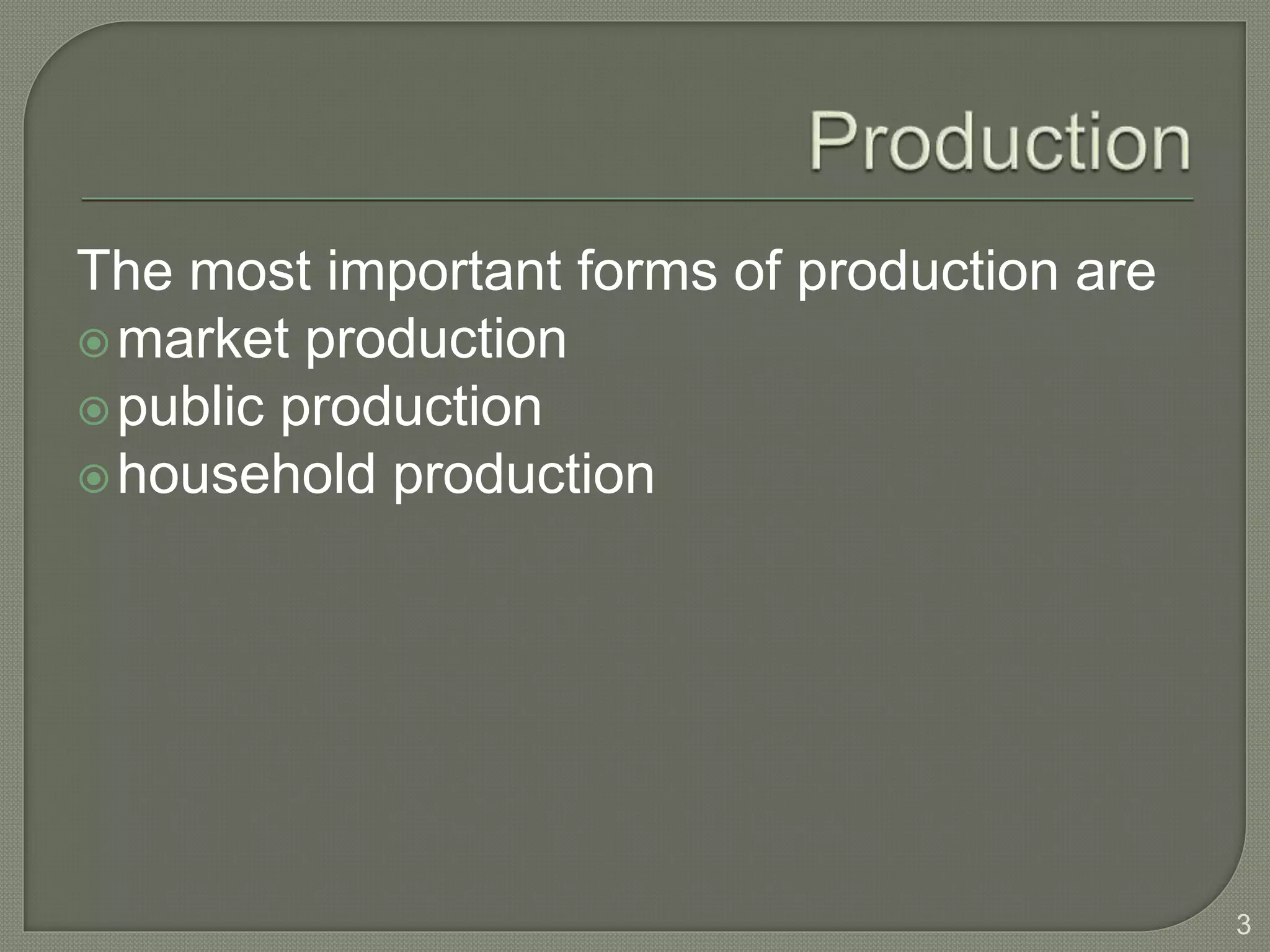 Production and Factors of Production | PPT