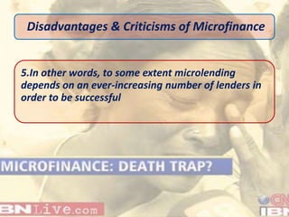 Microfinance in India | PPTX