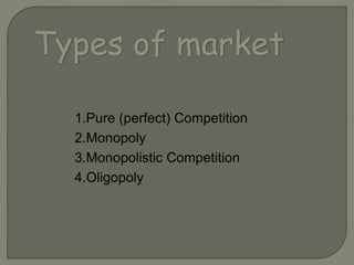 market - Types and their details | PPTX