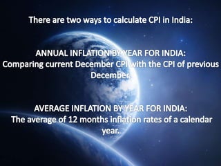 Inflation in India | PPTX