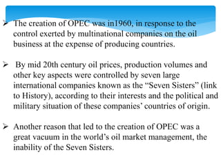 ABOUT OPEC | PPTX