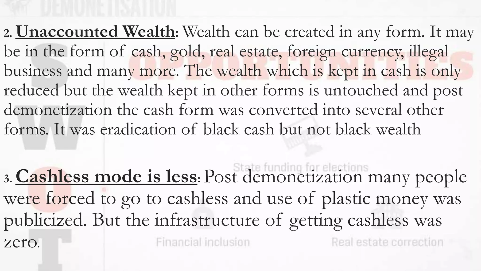 Demonetization and GST: Swot Analysis | PPTX