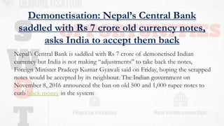 Demonetization and GST: Swot Analysis | PPTX