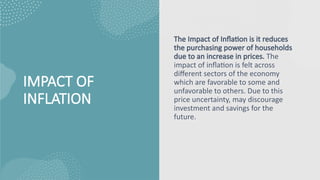 INFLATION and its types , monetary and fiscal policy | PPTX