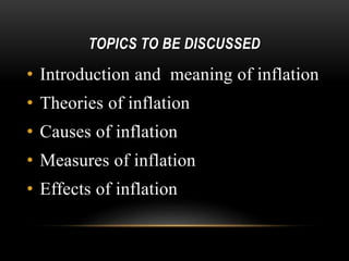 Inflation and its theories | PPTX