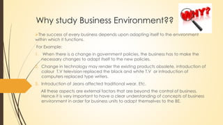 Business Environment- Economics Perspective | PPTX