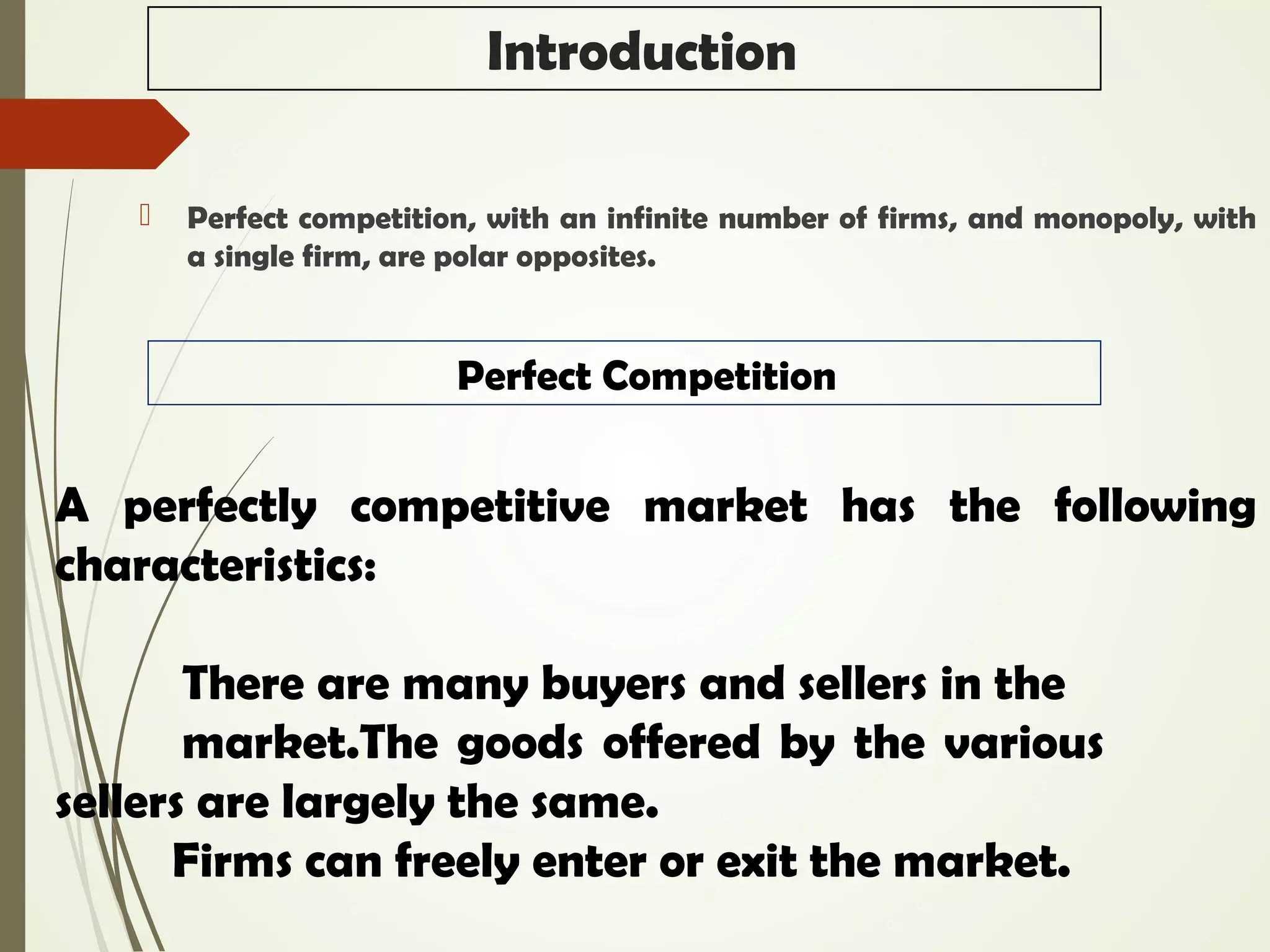 market structure in economics | PPT