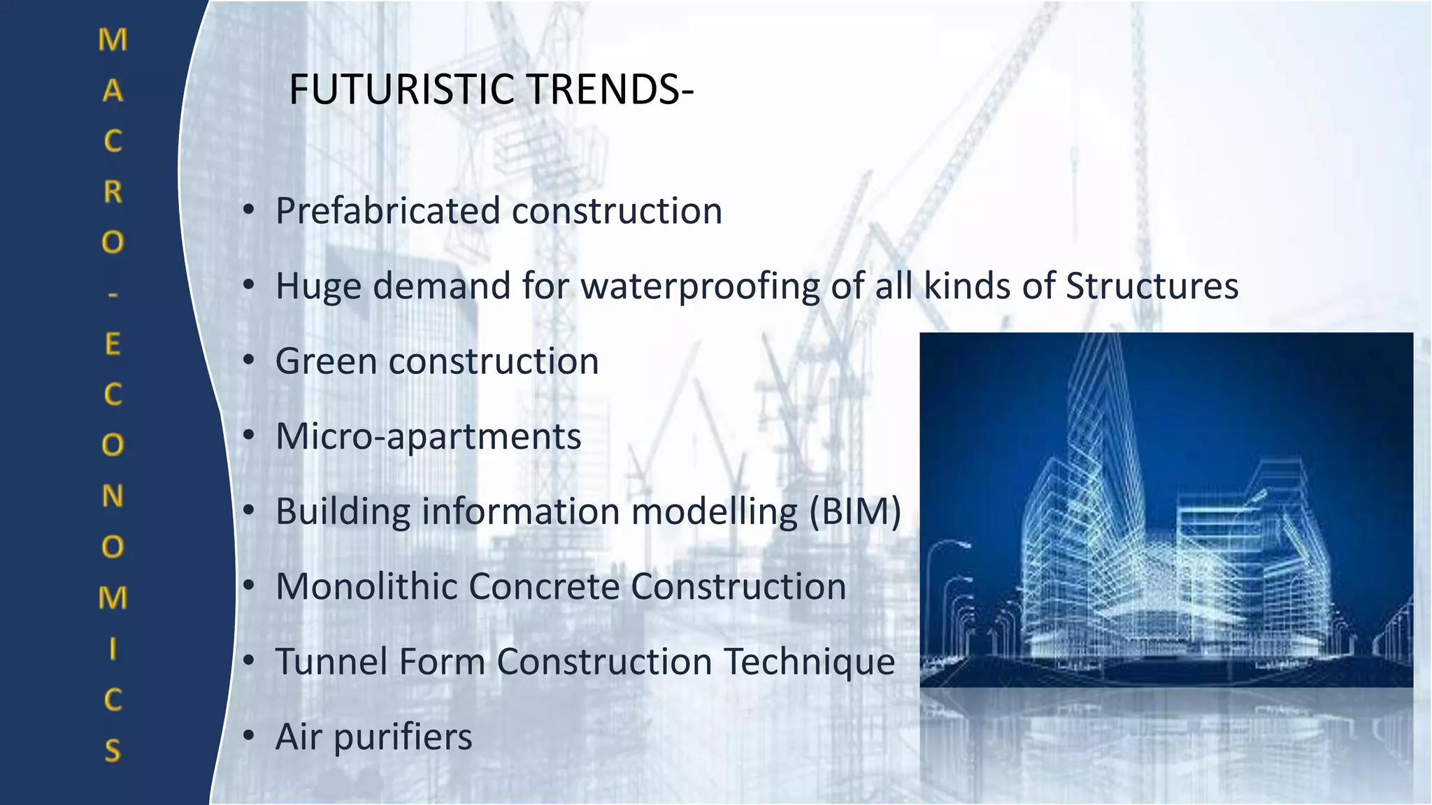 Macro-economic factors affecting Construction Industry | PPTX