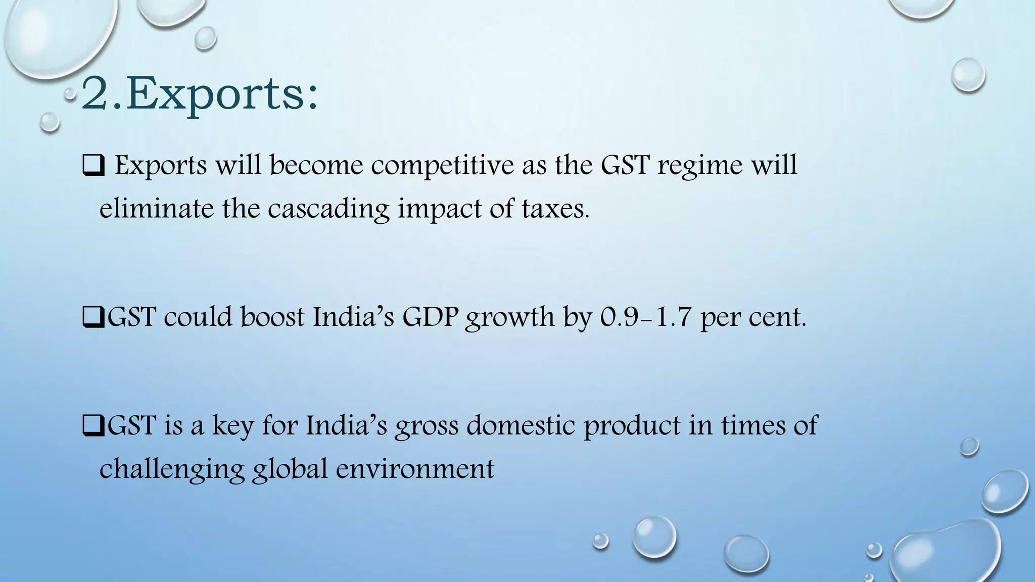 GST Presentation | PPT