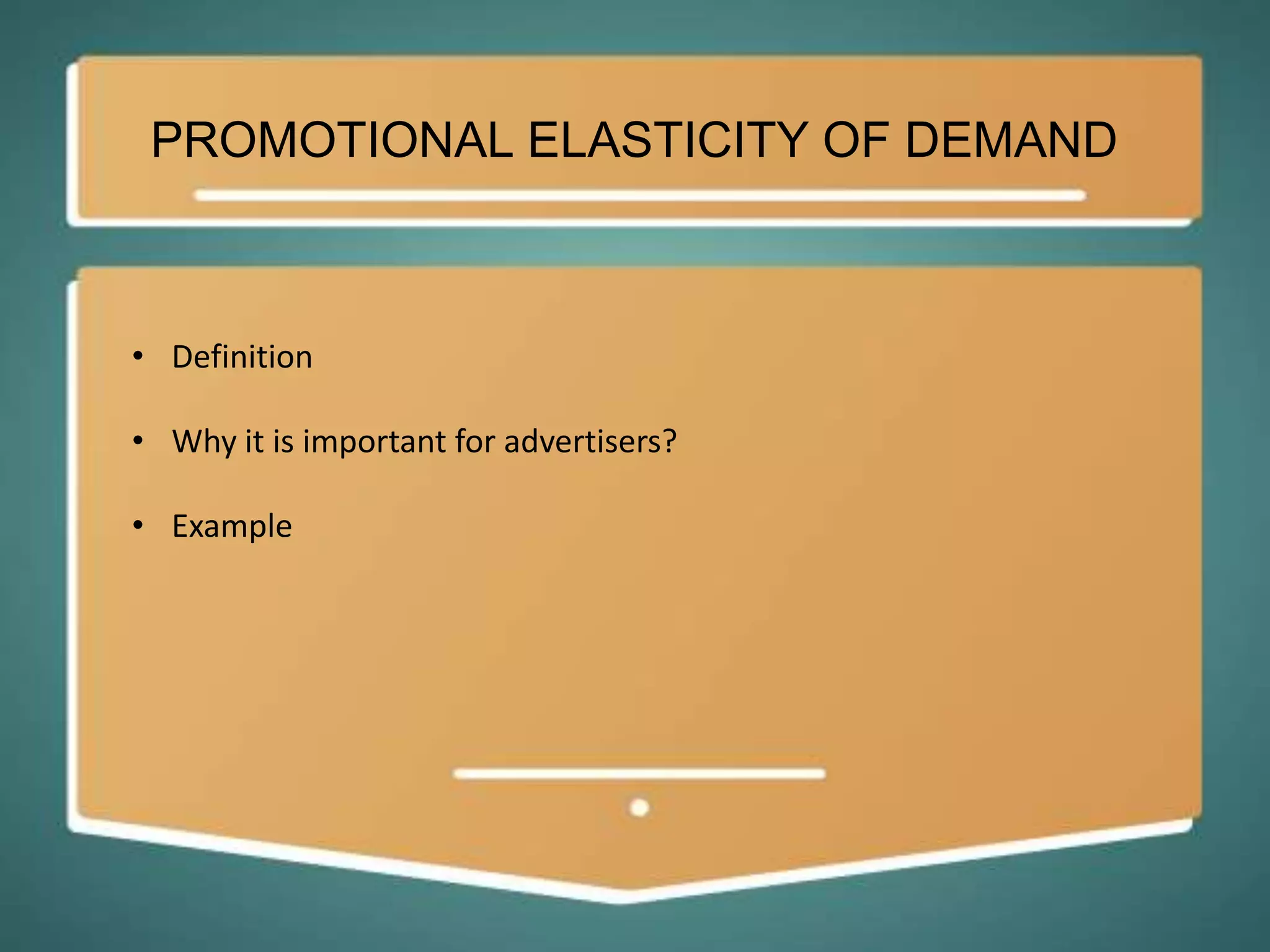 ELASTICITY OF DEMAND OF CELL PHONE | PPTX