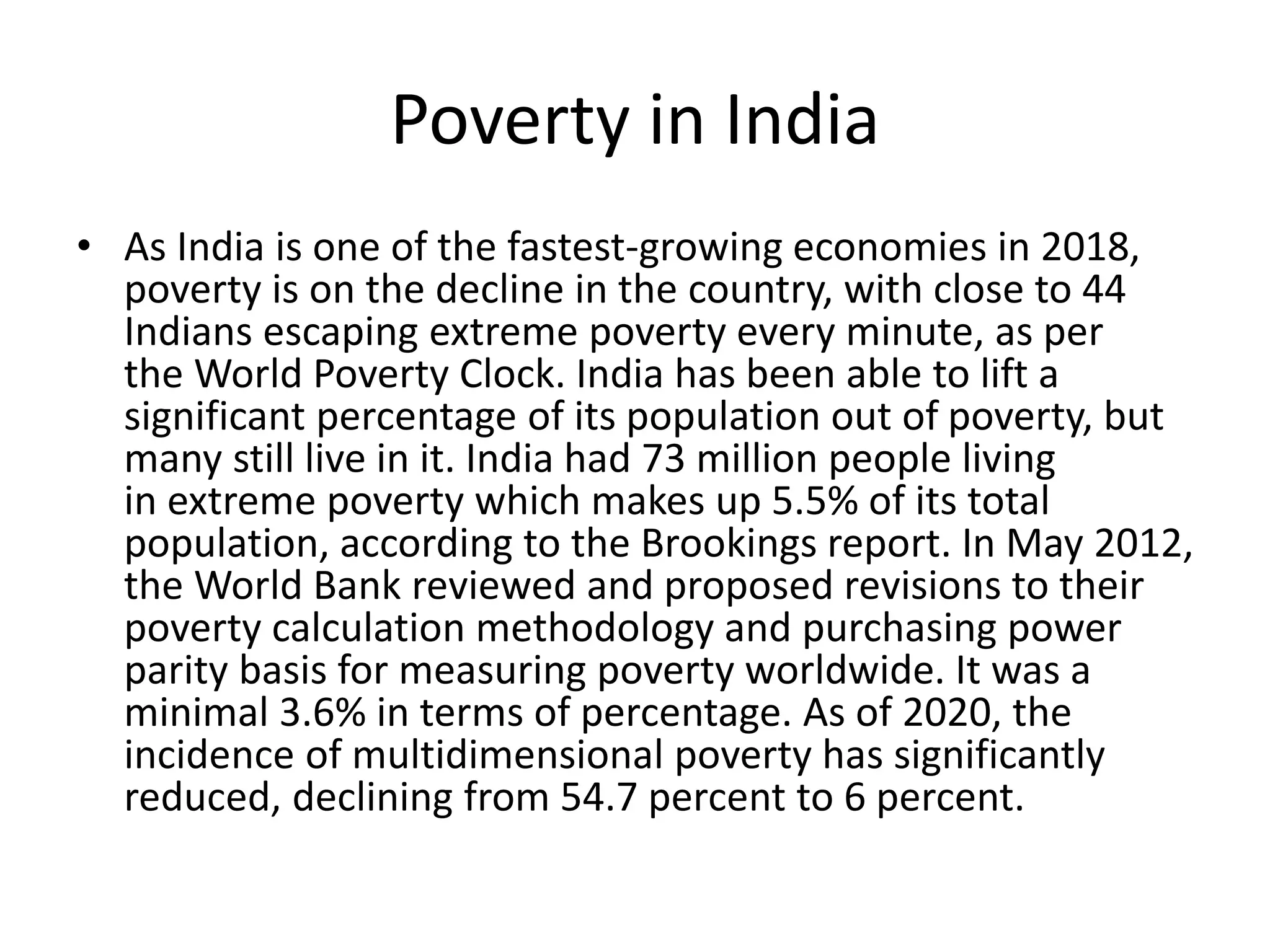 Sample Eco project poverty class 12 | PPTX