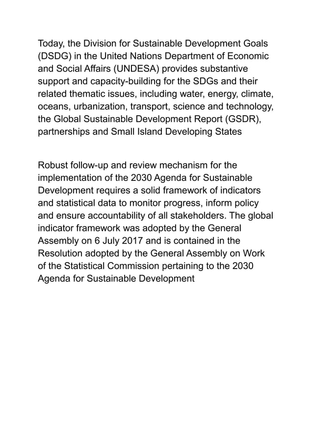 Sustainable development goals/SD goals economics | PDF