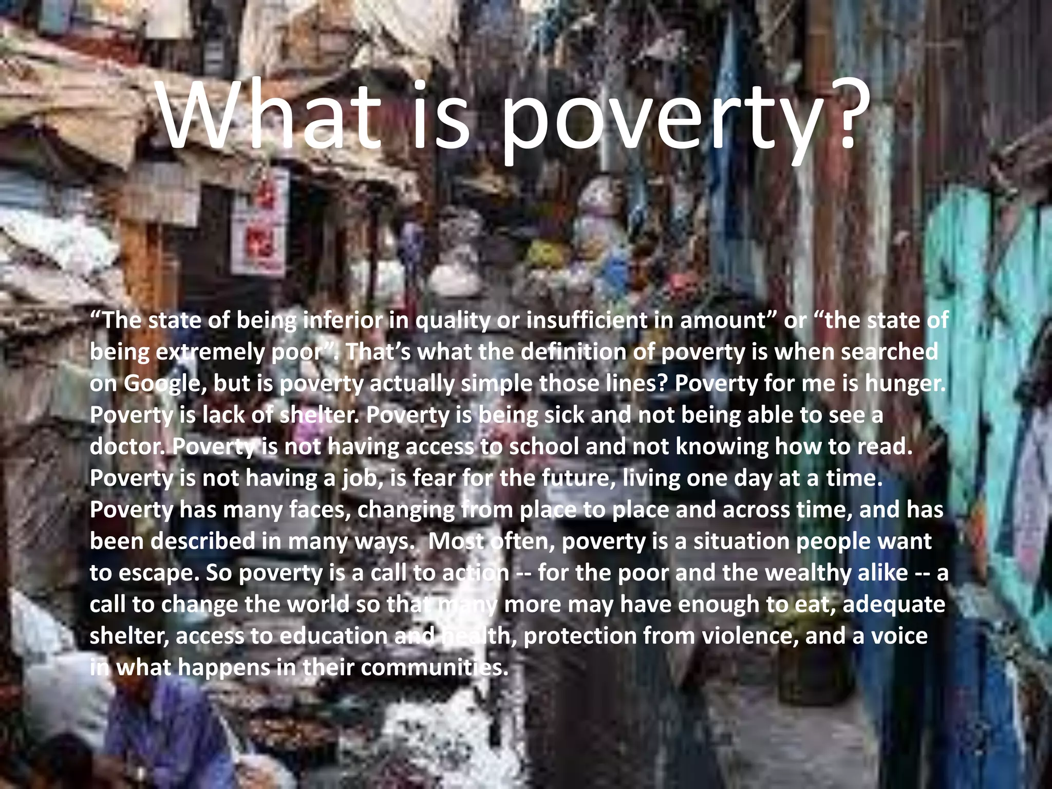 causes of poverty in India | PPTX