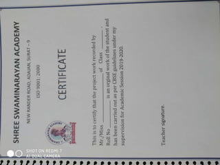 Eco project class 11 | PPTX