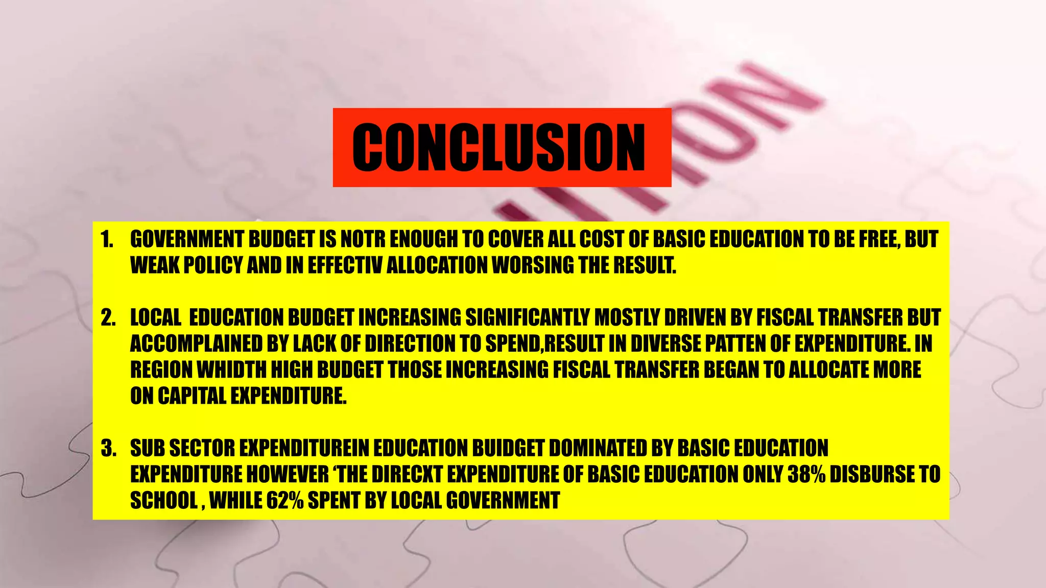 GOVERNMENT BUDGET | PDF