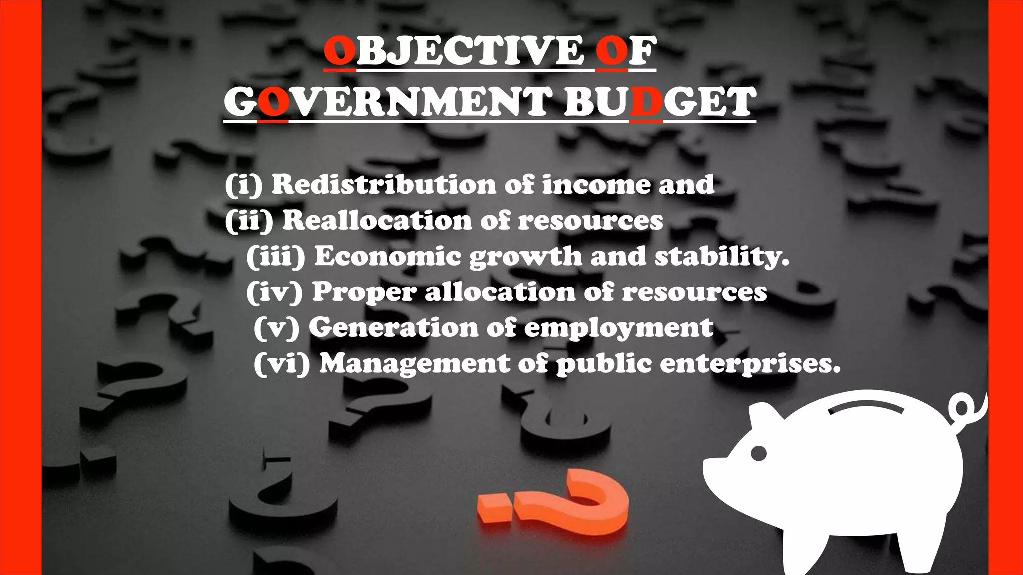 GOVERNMENT BUDGET | PDF
