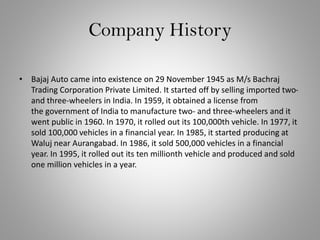 Eco project BAJAJ | PPT