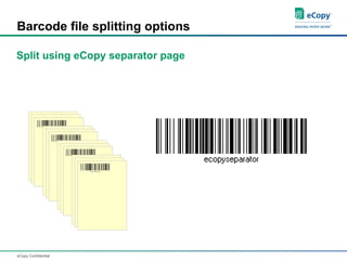 Oce e-Copy Barcode Recognition Services | PPT