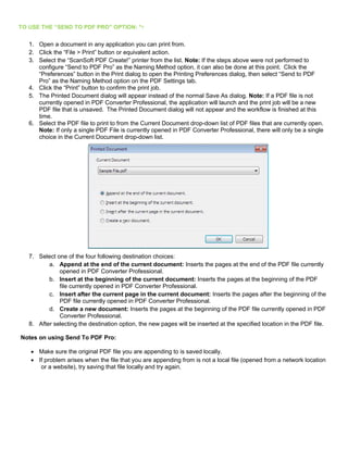 E copy pdf pro office 6 customer orientation guide | PDF