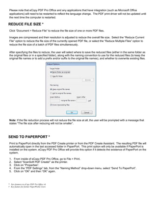 E copy pdf pro office 6 customer orientation guide | PDF