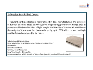 Types of Doors | PPTX