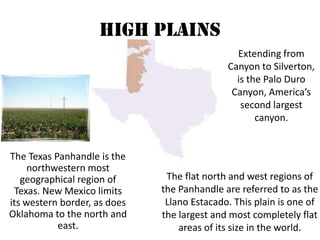 Ecoregions of texas | PPTX