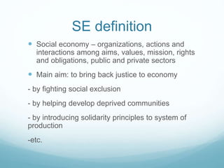 Ecorl oer-lt-eutrade-deepening-social-economy | PPT