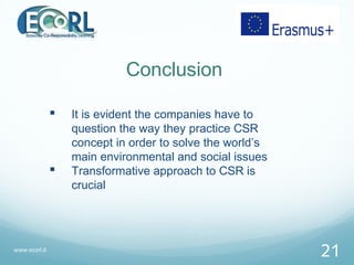 Ecorl transformative-corporate-social-responsibility-deepening | PPT