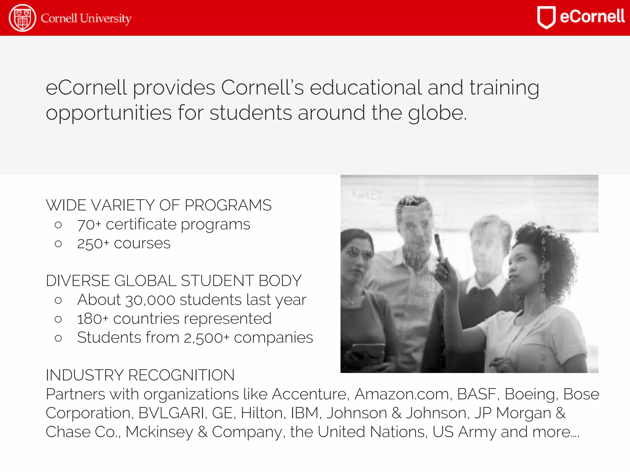 About eCornell Online Learning | PPTX