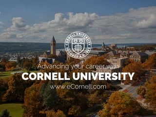 About eCornell Online Learning | PPTX
