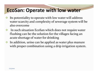 EcoSan Technology | PDF