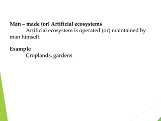 ECOSYSTEM, DEFINITION, COMPONENTS AND ENERGY FLOW | PPTX