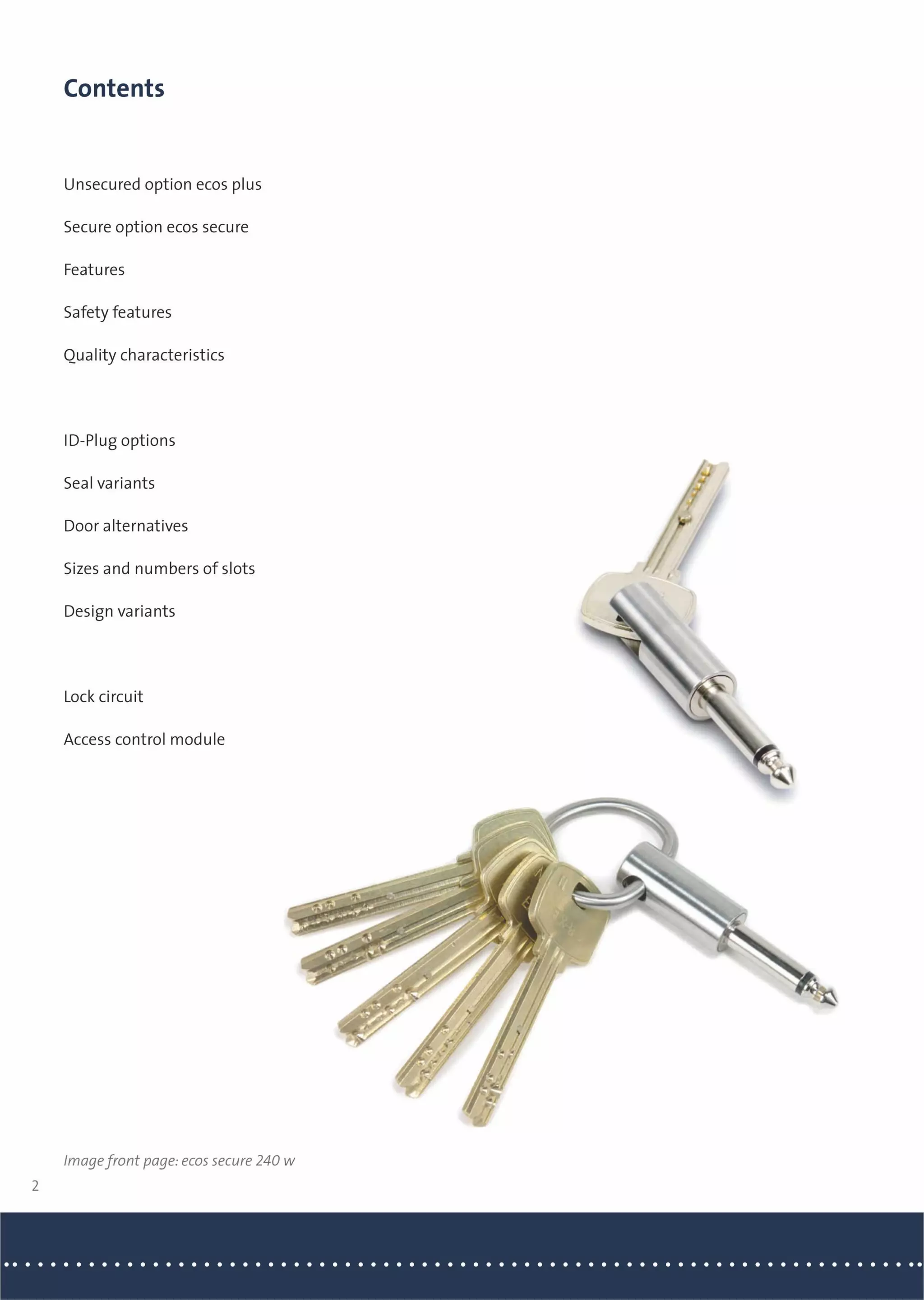 Ecos electronic key management system | PDF