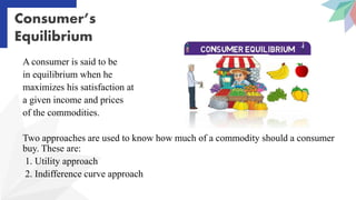 Consumer Behaviour And Consumer Equilibrium | PPTX