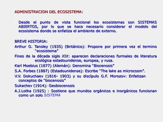 ECOSISTEMA ACUATICO DEL CURSO ECOLOGIA ACUATICA PARA INGENIEROS ...