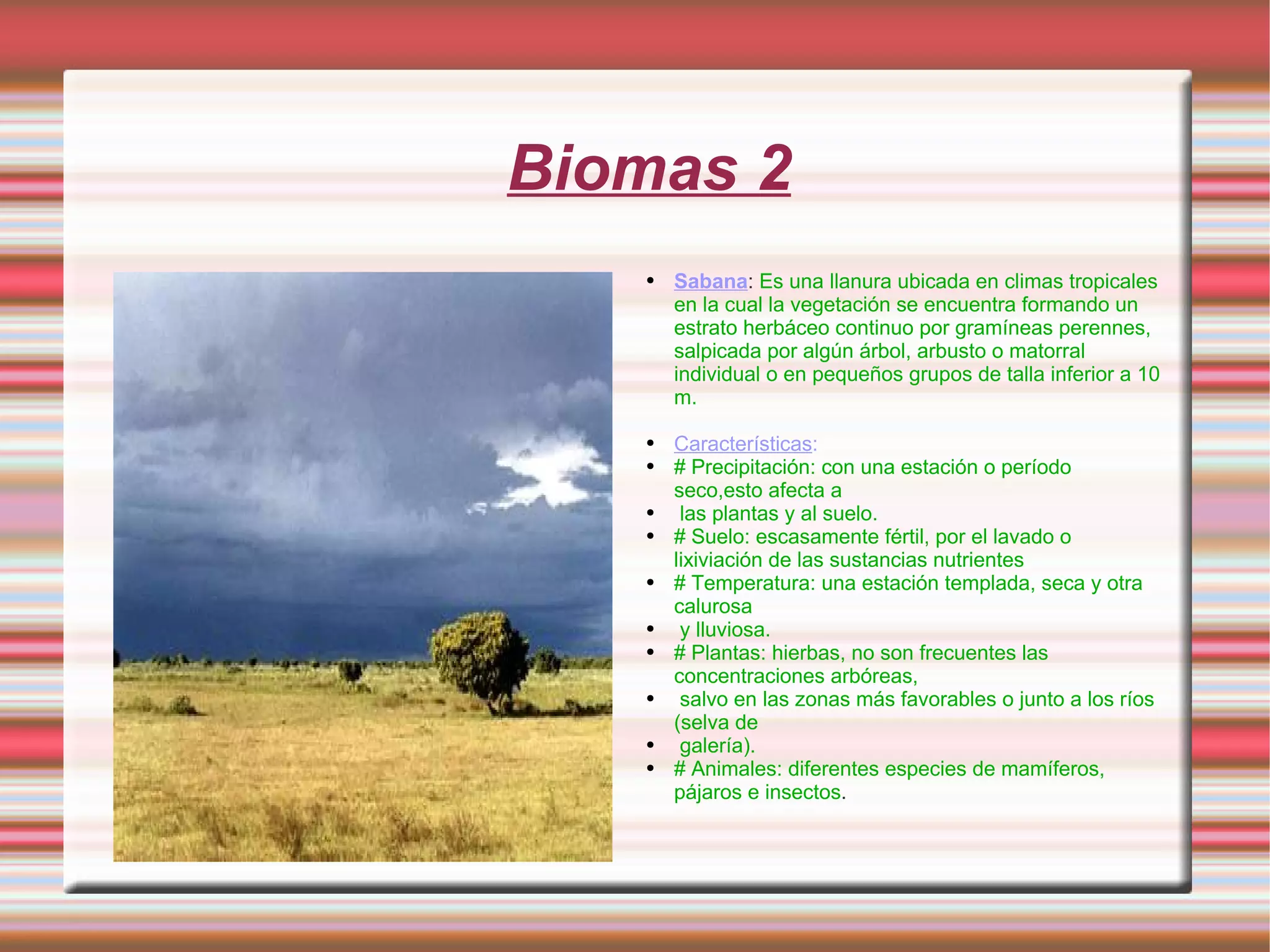 Ecosistemas | ODP