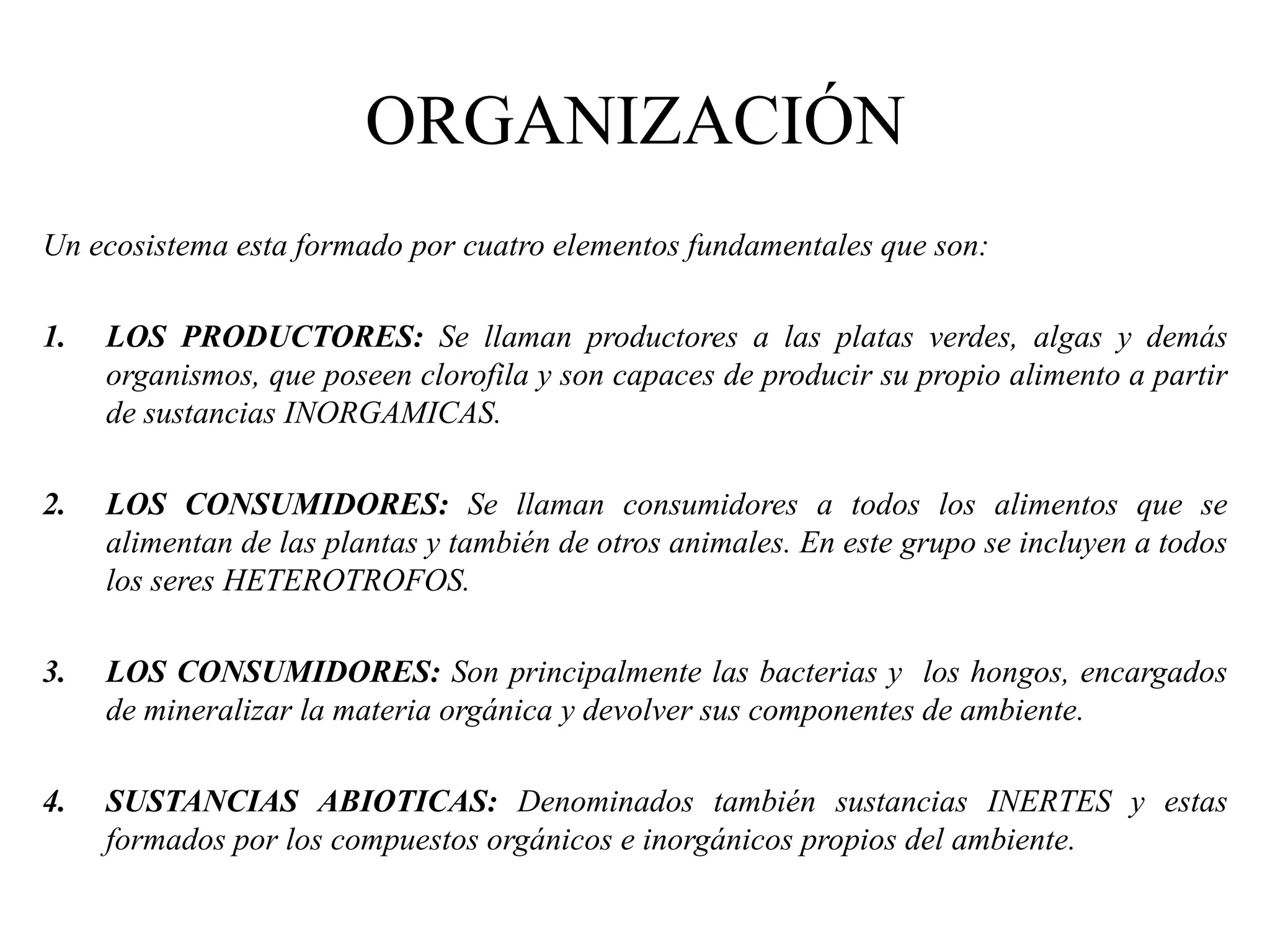 Ecosistemas | PPTX