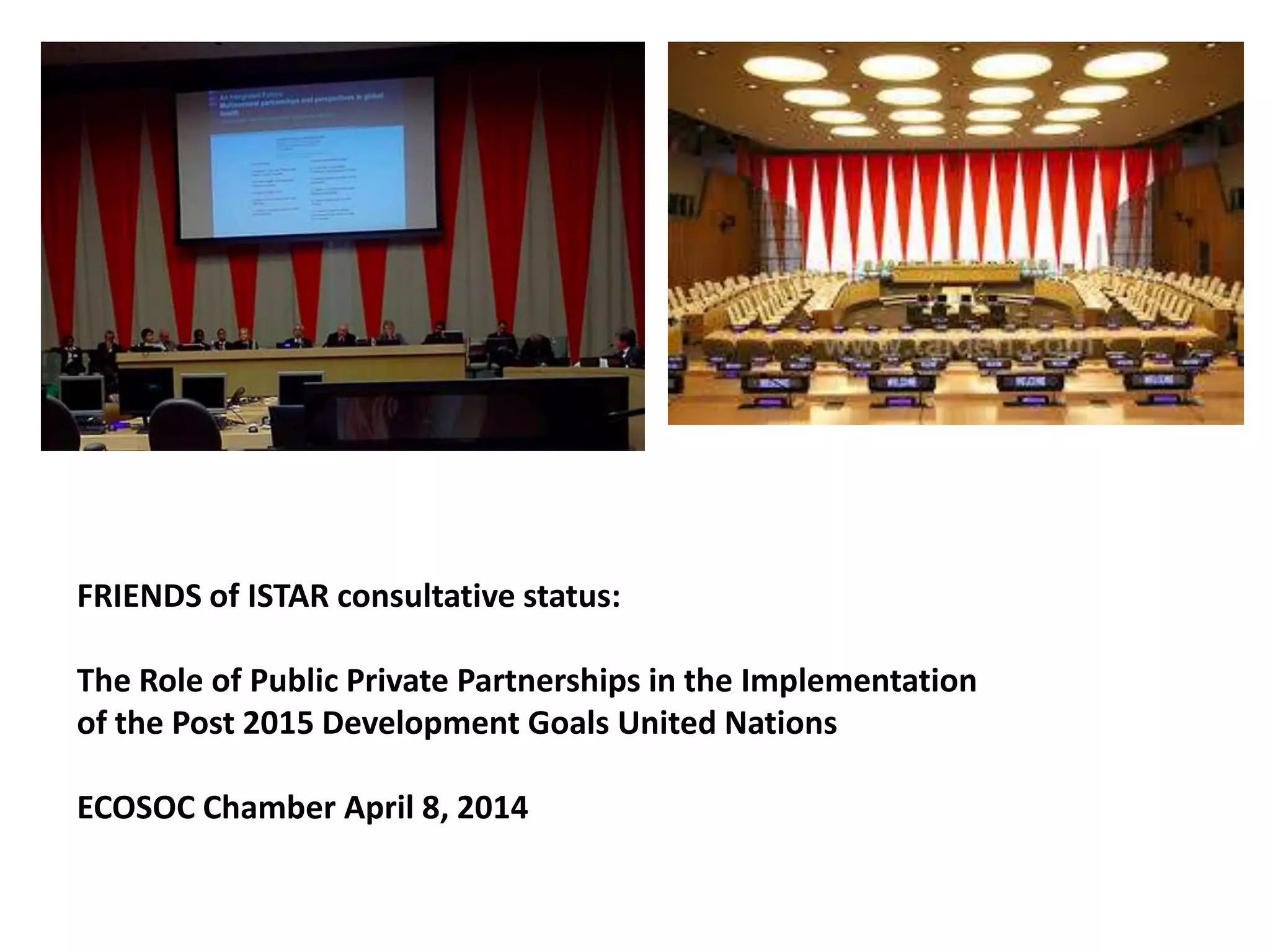 Wharton Social Impact Conference: Ecosoc chamber | PPTX